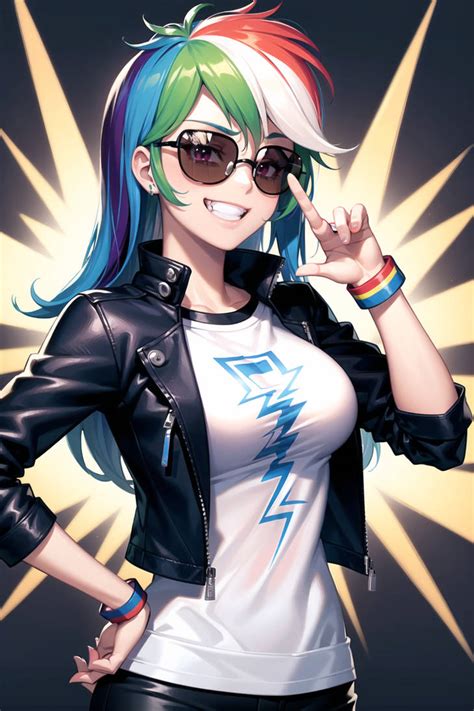 Rainbow Dash Idolgirl 1 By Quantumreel On Deviantart