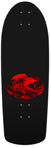 Powell Peralta Old School Ripper Deck Black Red Blue Foil Easy