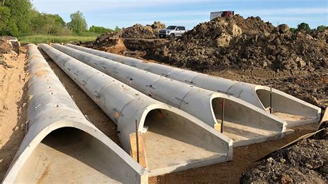 Gasketed Arch Pipe An Evolutionary Storm Sewer Solution For Sd Highway 115 Cemcast Pipe And