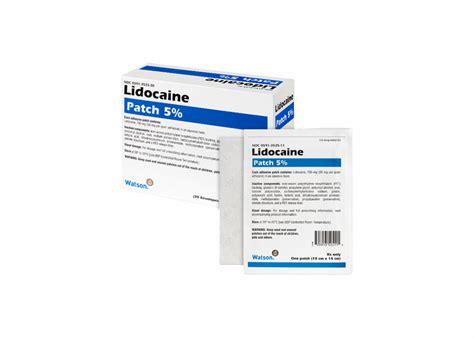Teva Lidocaine Patch 5 30 Bx