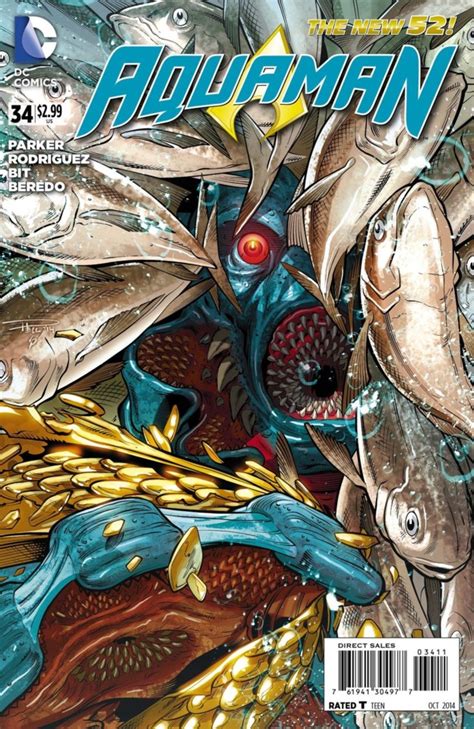 Aquaman 34 Land And Sea Issue
