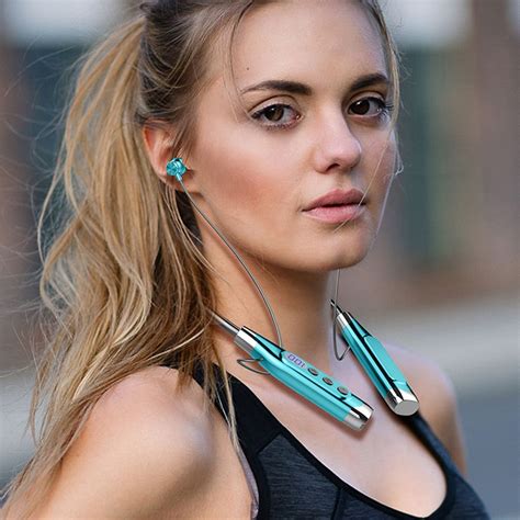 Hanging Neck Wireless Bluetooth Headset Super Standby Life Display Power Heavy Bass Listening