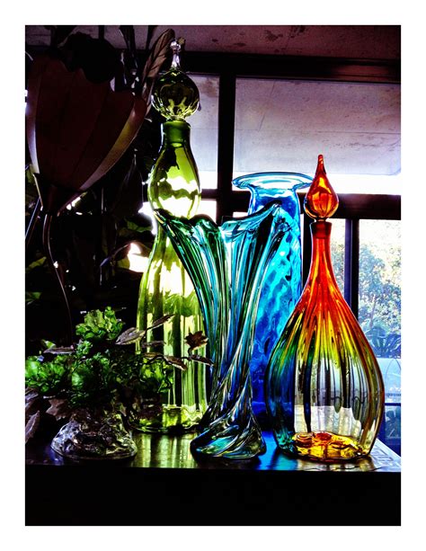 Colored Glass Vases For Home Decor