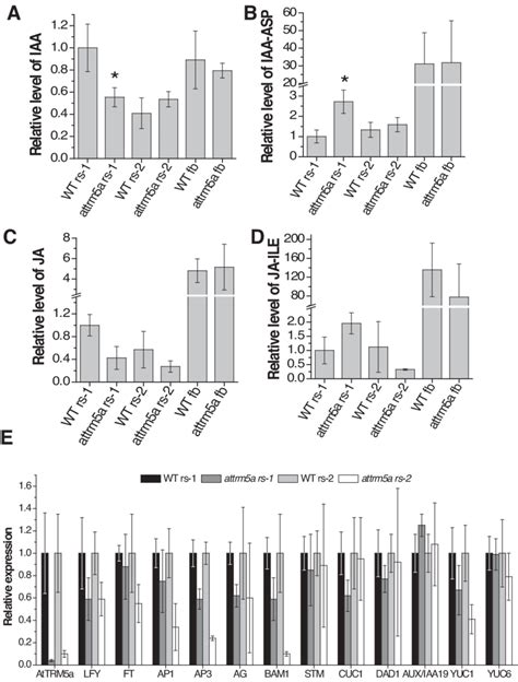 Hormone Content Measurement And Relative Expression Of Flowering And