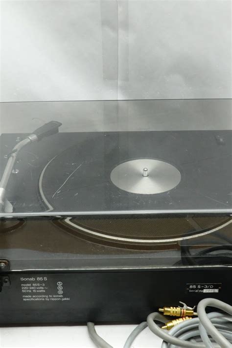 Sonab 85s Audiophile Turntable Classic Au