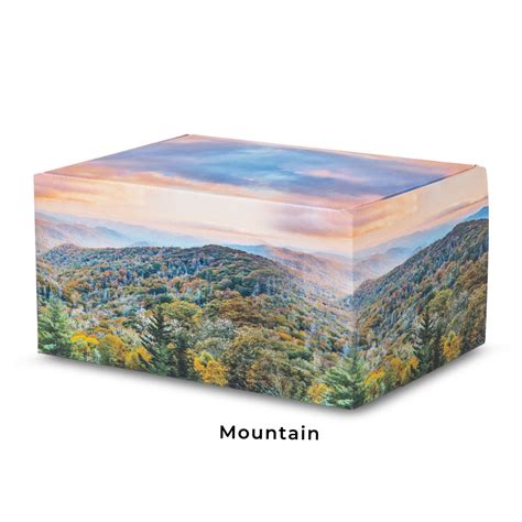 Artisan Print Urn Lone Star Cremation