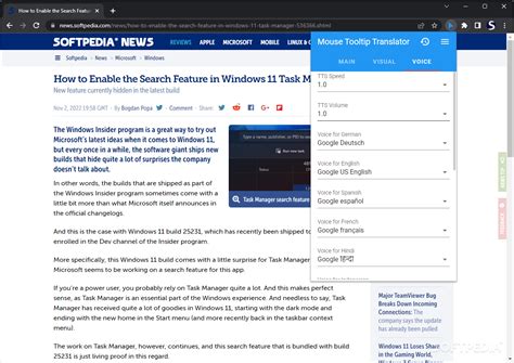 Mouse Tooltip Translator For Chrome Download Softpedia