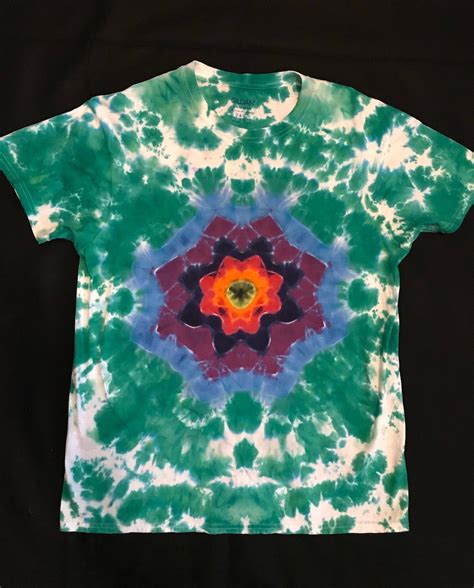 L Mandala Tie Dye Etsy