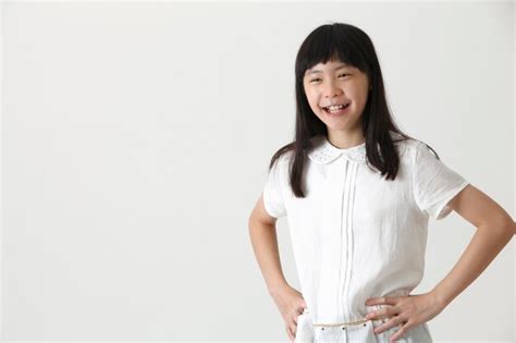 Premium Photo Happy Chinese Girl