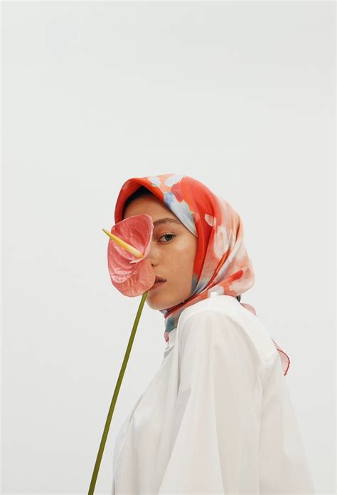 Itırşahi Kırmızı İpek Eşarp