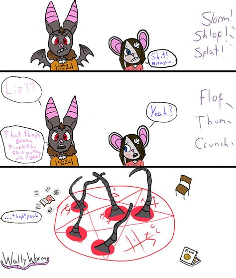 Liz Summons Another Tentacle Monster By Wallyworm On Deviantart