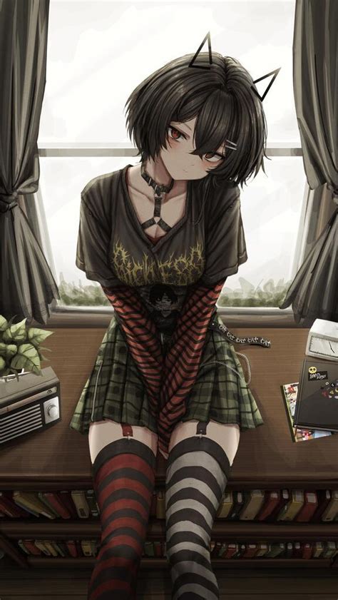 🔥 Free Download Anime Wallpaper On X Catherine The Goth Girl Original By Lindamorris