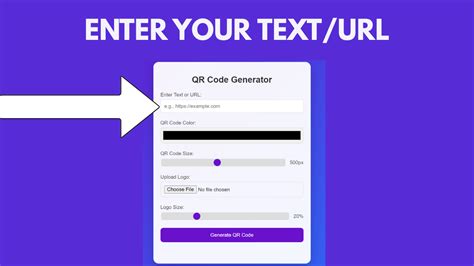 Qr Code Generator Customizable Qr Codes With Logo By Webcrafttool