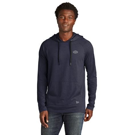 New Era Tri Blend Fortress Hoodie Navy Equinix Company Store