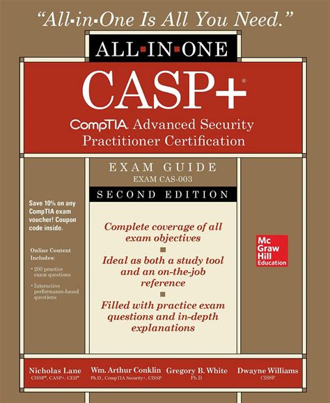 Dr Maria Sette On Linkedin Casp Comptia Advanced Security Practitioner Certification All In
