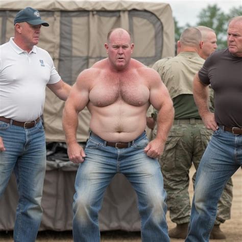 Hairybear Muscle Daddy And Bearcubs