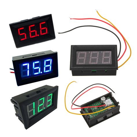 Led Voltmeter Digital Meter Ac V V Dc V V V V V V Au Ebay