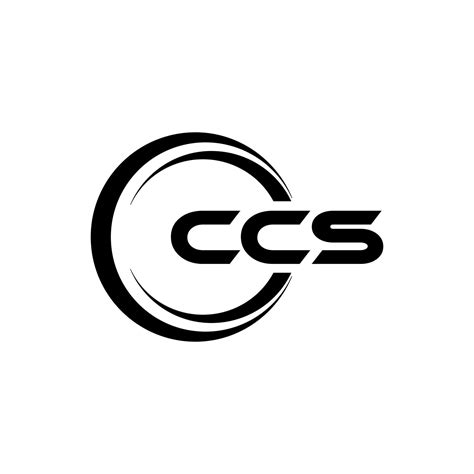 Ccs Letter Logo Design In Illustration Vector Logo Calligraphy