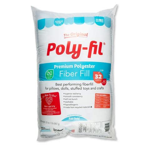 Poly Fil Original Fiberfill Americas Favorite 32 Oz Bag