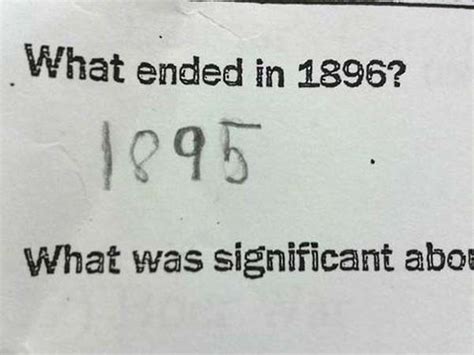 25 Wrong Test Answers That Deserve An A