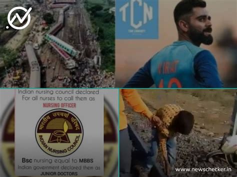 Weekly Wrap Misinformation Around Odisha Train Tragedy False Claims