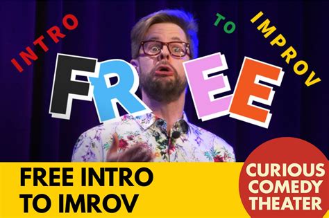 tickets for workshop free intro to improv in portland from showclix