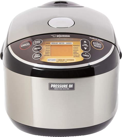 Zojirushi Np Nwc18 Pressure Induction Heating 10 Cup Rice
