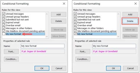 How To Use Conditional Formatting In Microsoft Outlook Make Tech Easier