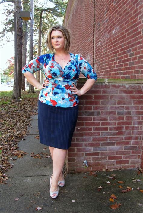 Surely Sonsy Pinned Down Work Attire Women Plus Size Outfits Plus