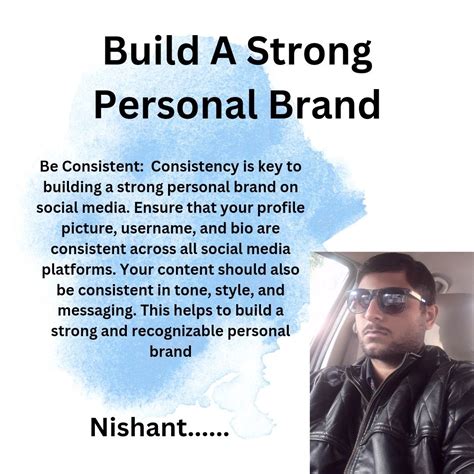 Nishant Narang On Linkedin Be Consistent Consistency Is Key To Building A Strong Personal