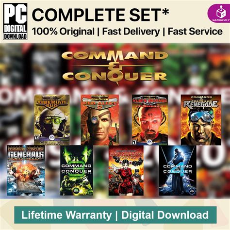 [pc game] command and conquer full collection [digital download offline