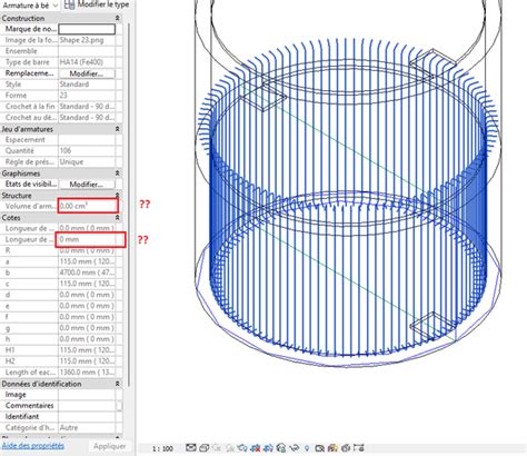 How To Add The Parameter Length Of Each Bar In Rebar Container