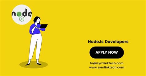 Symlink Technologies Llp On Linkedin Nodejsdeveloper Techjobs Symlinktech Kolkatajobs