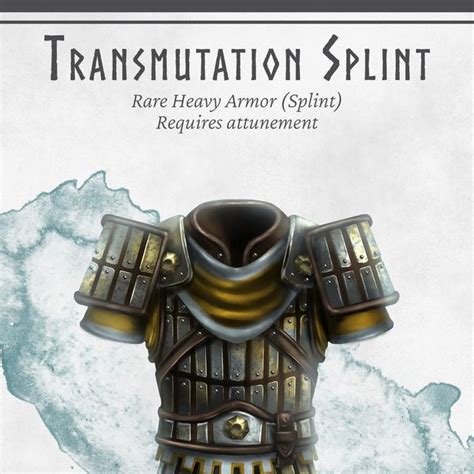 Dnd Splint Armor Cost At Amber Vina Blog
