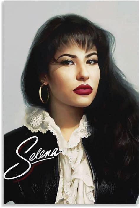 Selena Quintanilla Latin Canvas Wall Art Poster Decorative