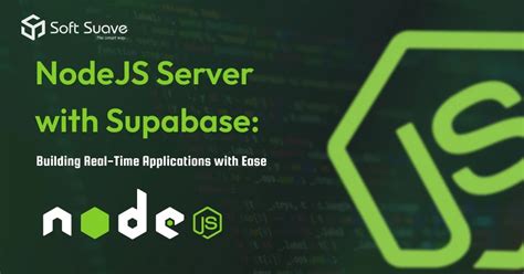 Nodejs Server With Supabase Real Time Apps Made Easy