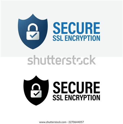 Secure Ssl Encryption Vector Icon Secure Stock Vector Royalty Free