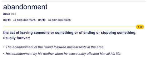 What Is Abandonment Causes Symptoms And Treatment