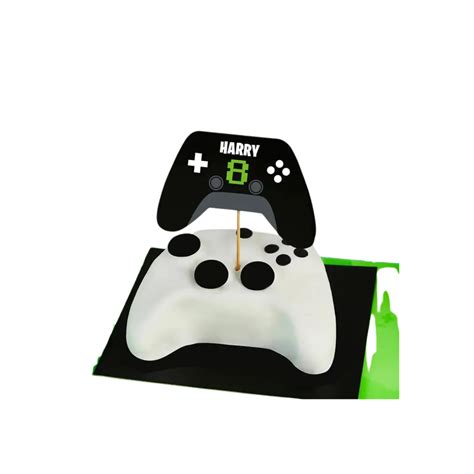 Game Controller Cake Topper And X2 Sticker Sheets Parte Haus