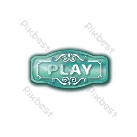 Game Start Button PNG Images AI Free Download Pikbest