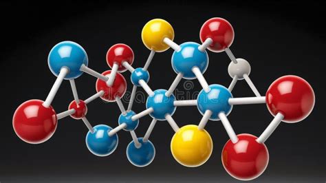 The Molecular Structure Of Caffeine Capturing Its Intricate Stock Illustration Illustration
