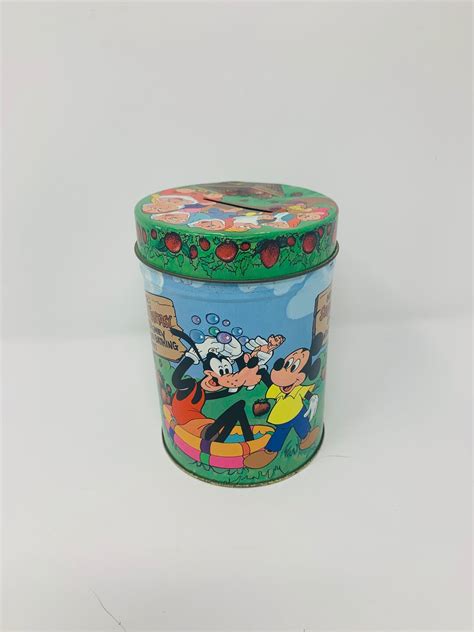 Vintage Disney Bank Disney Bubble Bath ~ Walt Disneys Fantasyland Strawberry Bath Powder