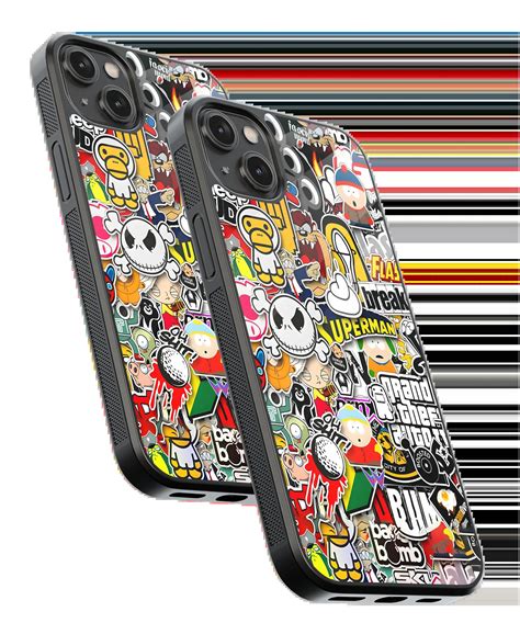 Dope Collage Glass Case Wrapstore