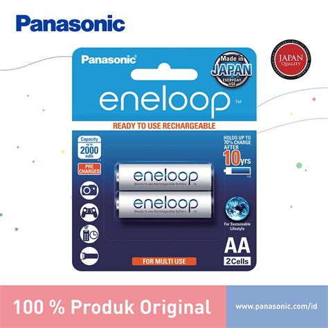 Jual Panasonic Eneloop Baterai Rechargeable Aa Pc Battery Rechargeable A Shopee Indonesia
