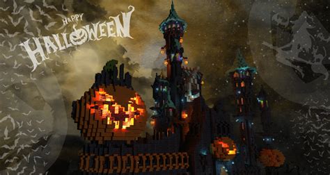 Pumpkinhead Castle By Qbaqcraft Minecraft Map