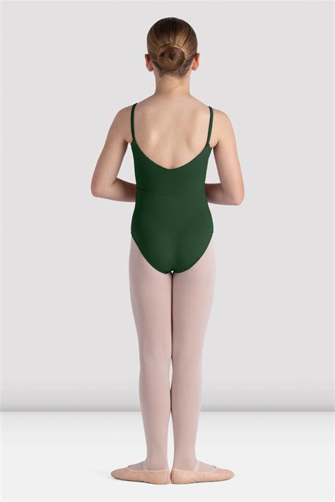 Girls Rihanna Scoop Back Leotard Green Bloch Dance Us