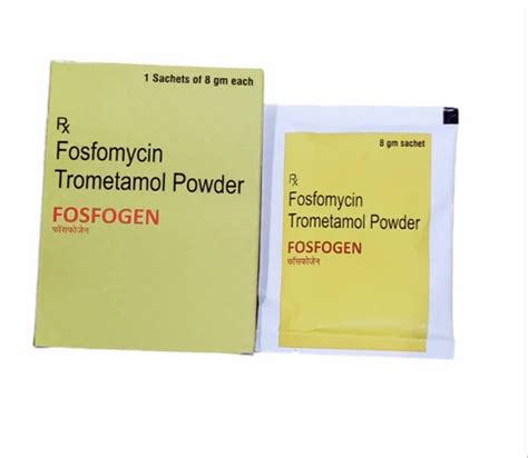 Fosfomycin Powder Packaging Size 8 Gm At ₹ 505pack In Jaipur Id 2853983506148