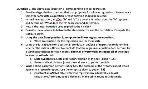 solved question b the below data correspond to a pearson
