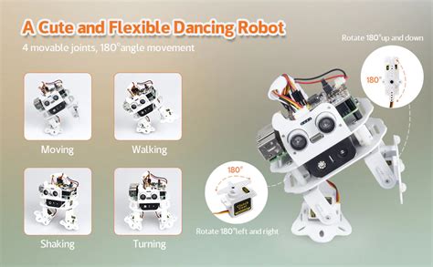Набір для складання Raspberry Pi Robot Kit Pisloth для початківців