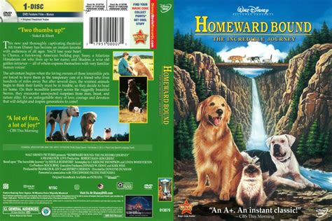 Homeward Bound The Incredible Journey 2005 R1 Dvd Cover Dvdcovercom